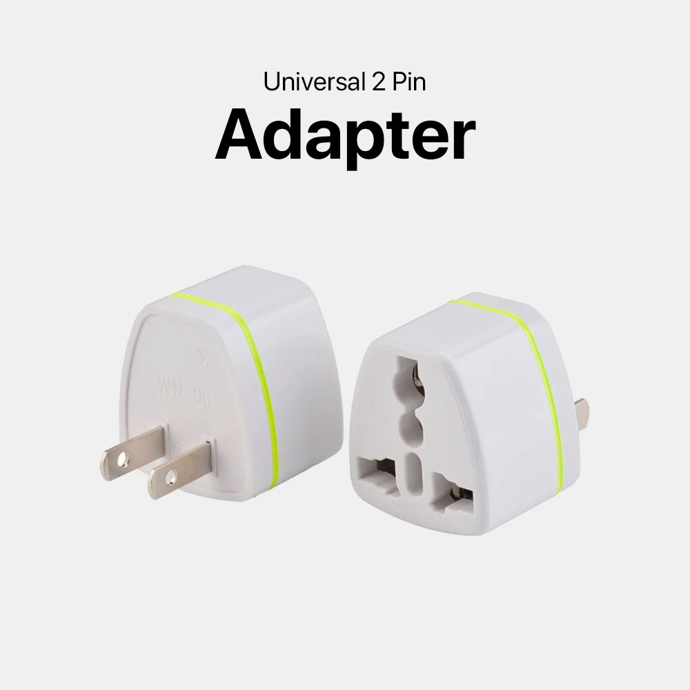 Universal 2 Pin Travel Adapter | Memoxpress Corporate Portal